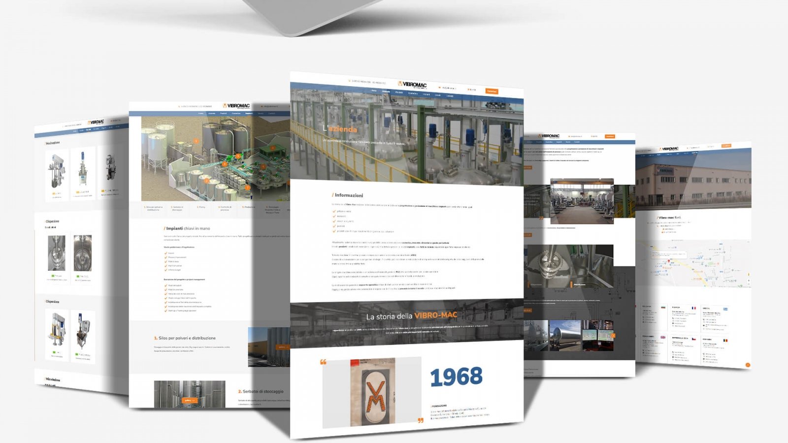 Vibromac | Portfolio di Webtek S.p.A.